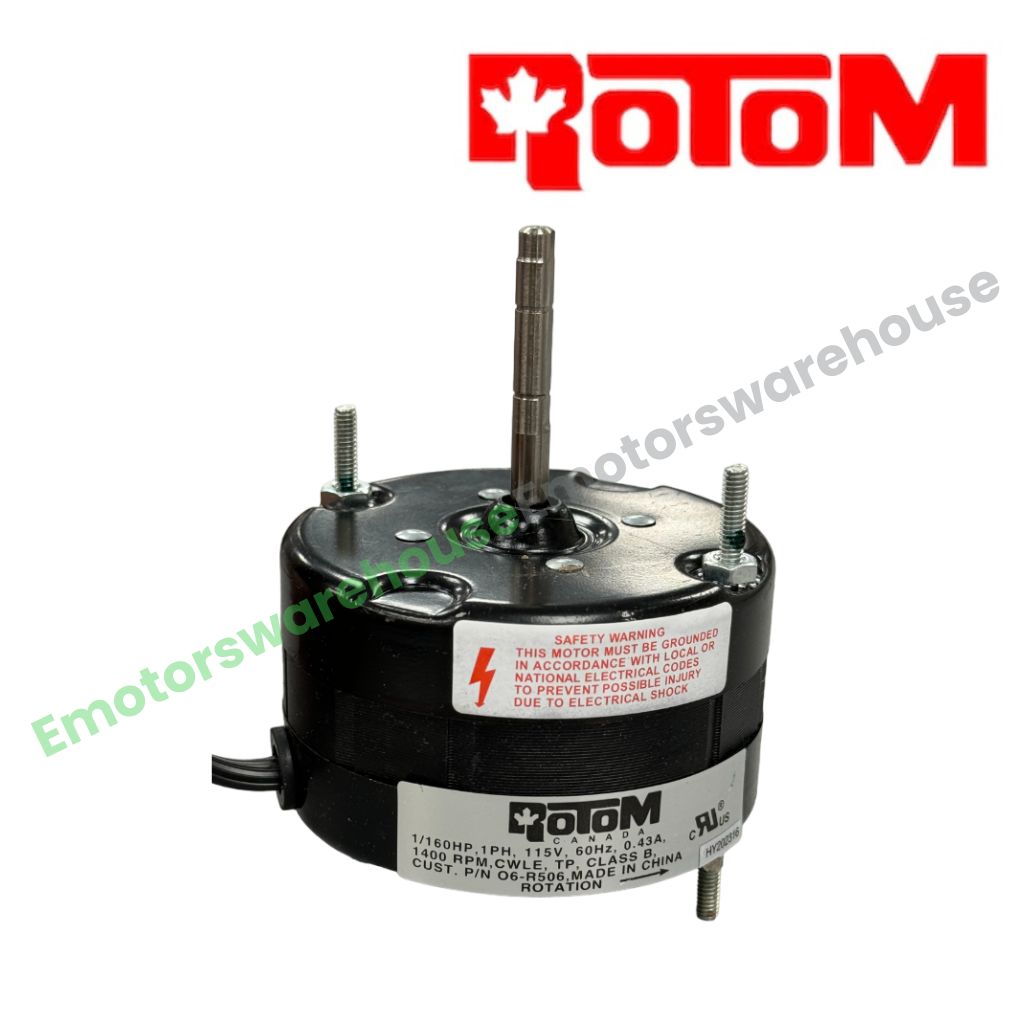 06-R506, HVAC/R Motors, OEM Replacement