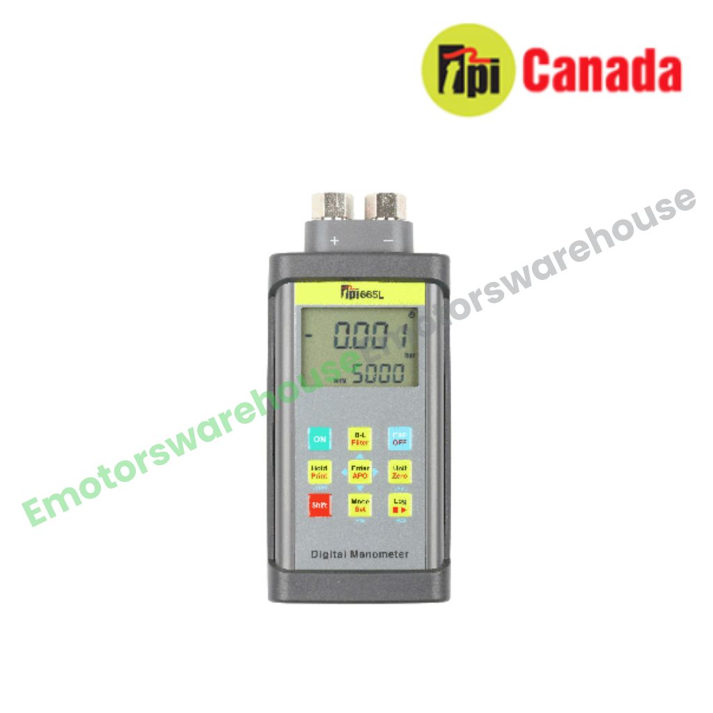 TP-655L TPI Meters , Manometer With Data Logging